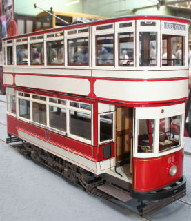 Large Scale Model Trams